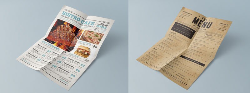 Stampa Online Menu Ristorante Personalizzati Plastificati | Flexprint